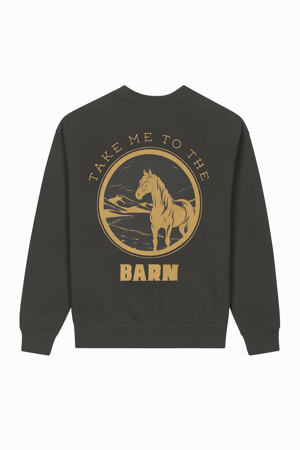 Take Me to the Barn Crewneck Sweatshirt – All seated in barn