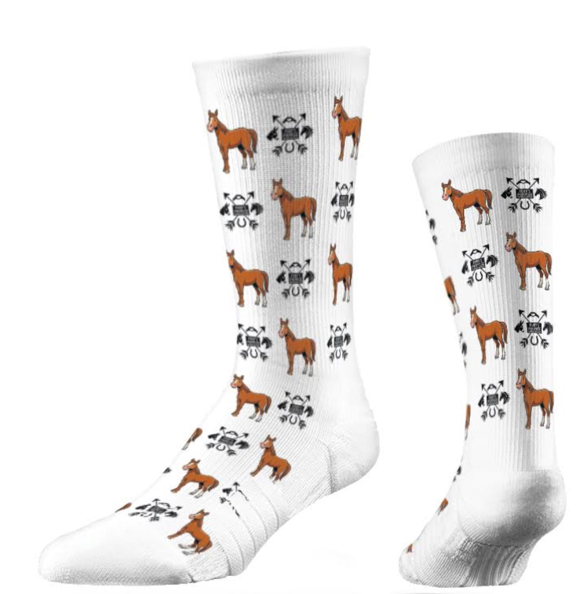 YBS Rescue Partner: Ruby Purpose The Alma Sock – All seated in barn